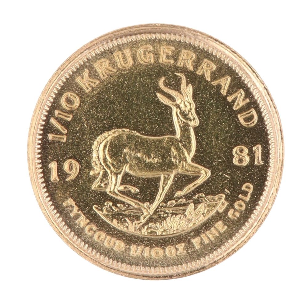1981 1/10 Oz Krugerrand Coin RAMS970348028031 | Ramsdens Jewellery