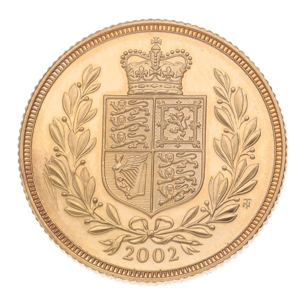 2002 Elizabeth II Full Sovereign Coin RAMS944359909013 | Ramsdens Jewellery