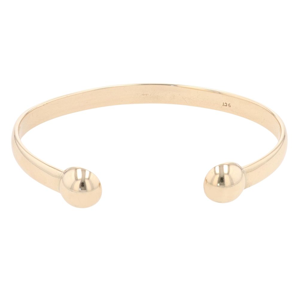 9ct Yellow Gold Torque Bangle RAMS820344334001 | Ramsdens Jewellery