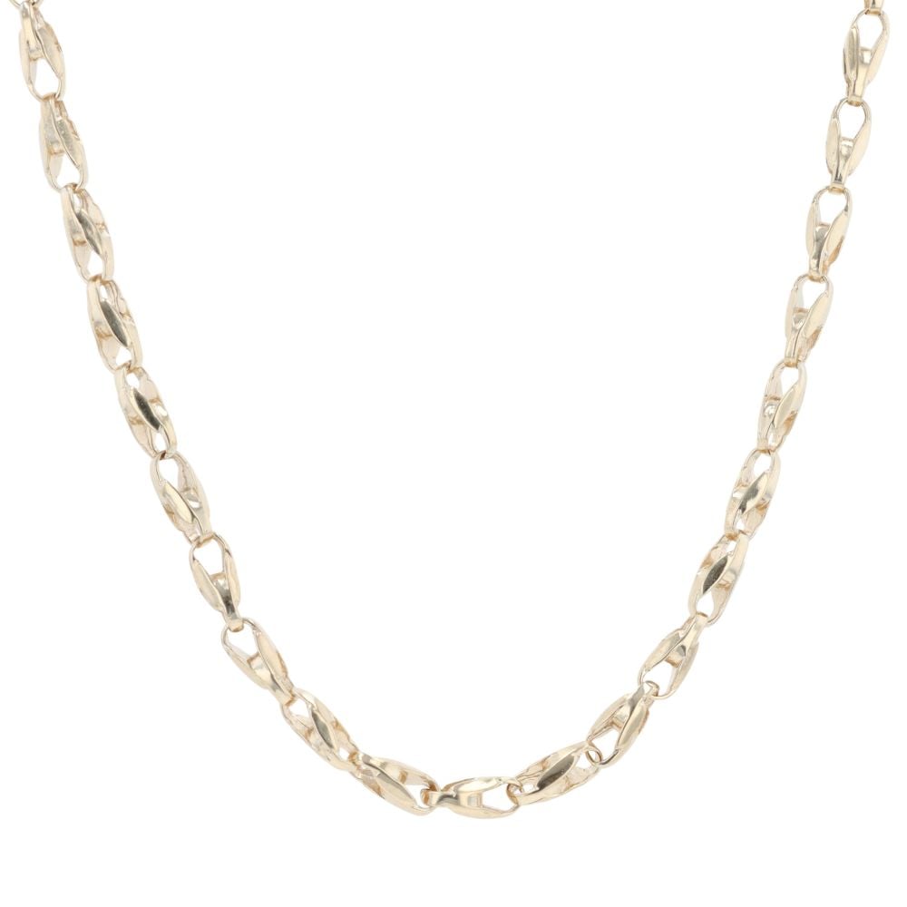 9ct Yellow Gold Tulip Chain 24" RAMS9900005037 | Ramsdens Jewellery