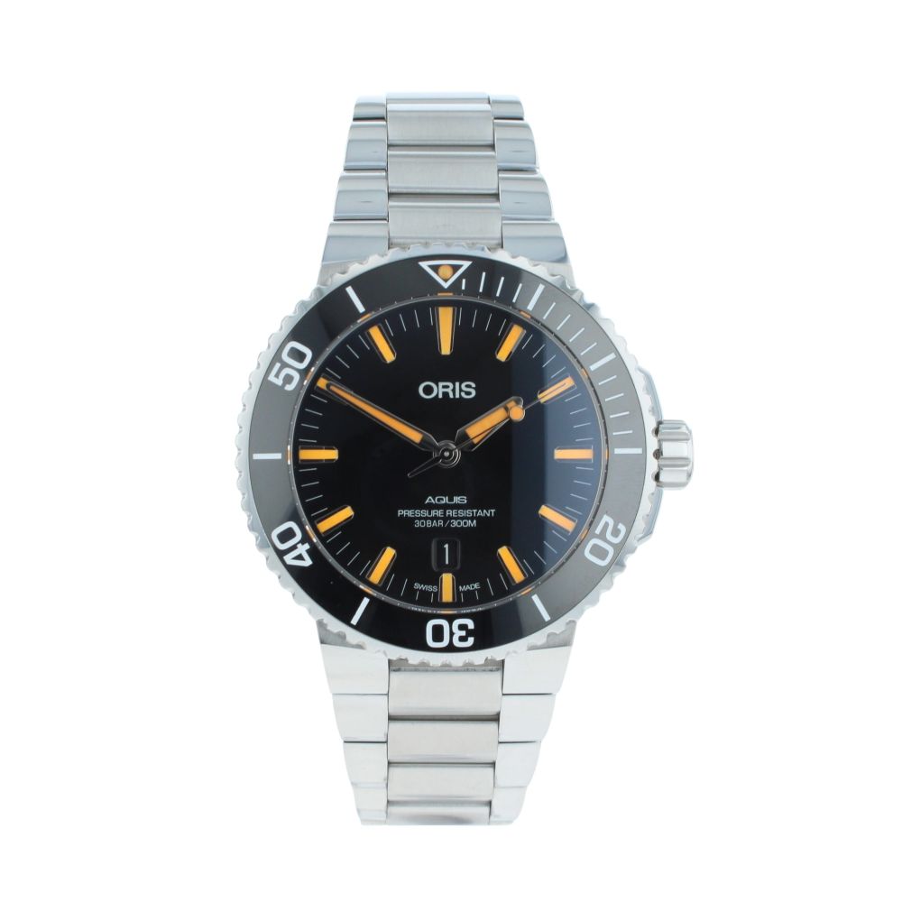 Oris Aquis Pre Owned watch Ref 7730 | Ramsdens Jewellery