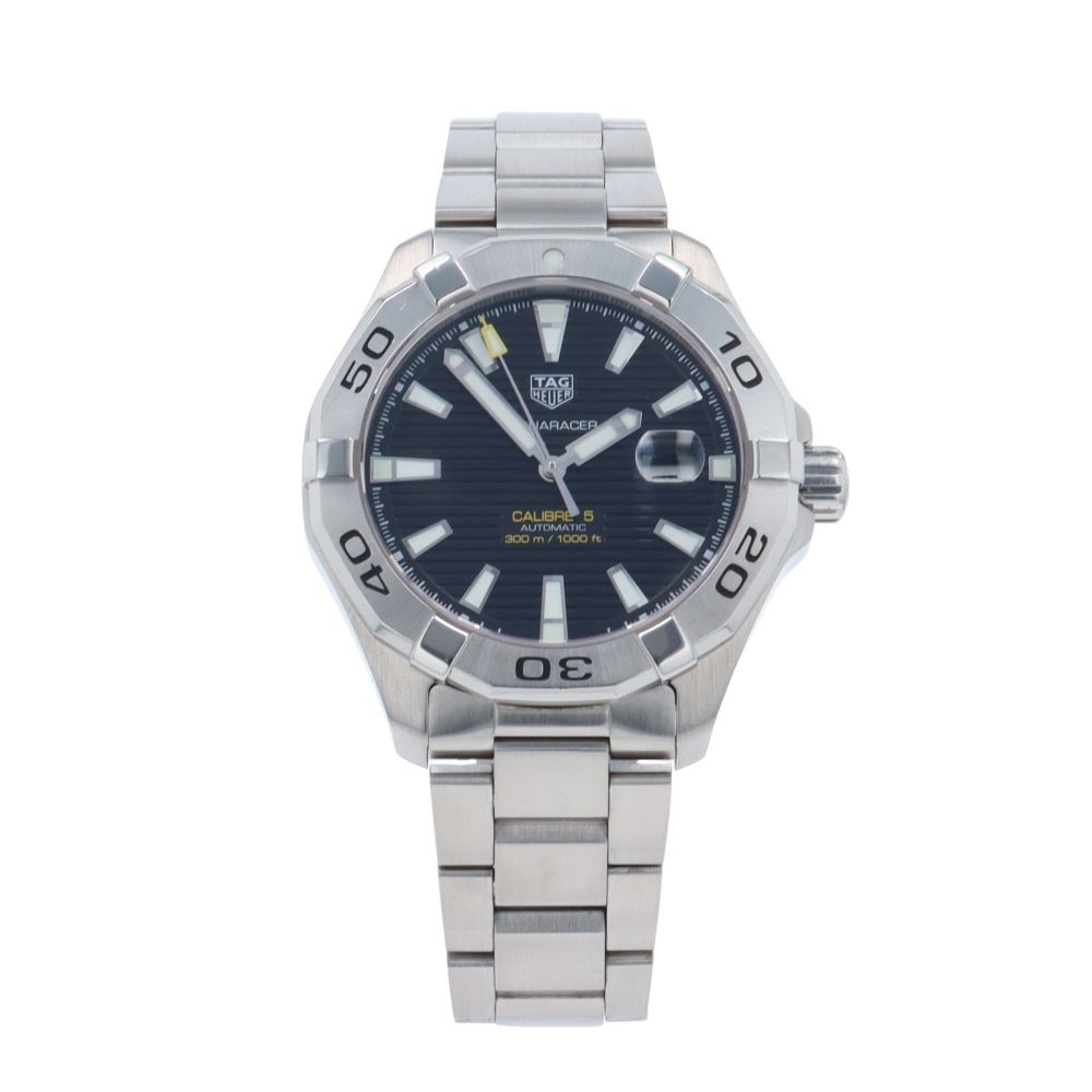 Tag Heuer Aquaracer Pre Owned Watch Ref WAY2010 | Ramsdens Jewellery
