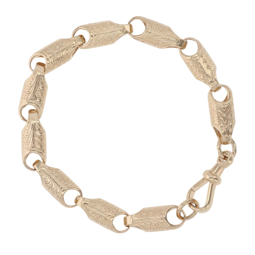 9ct gold tulip bracelet store