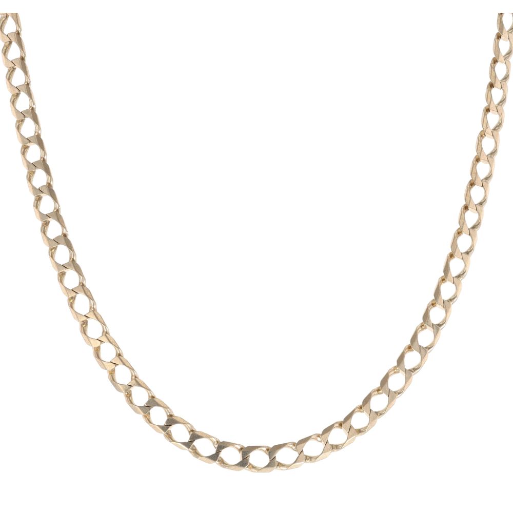 9ct Yellow Gold Curb Chain 24" RAMS768339719002 | Ramsdens Jewellery