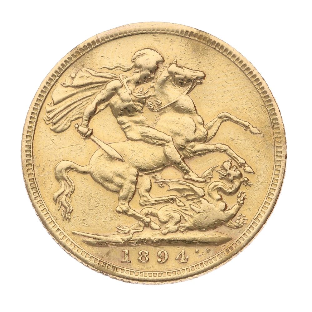 1894 Victoria Full Sovereign Coin RAMS964349664001 | Ramsdens Jewellery