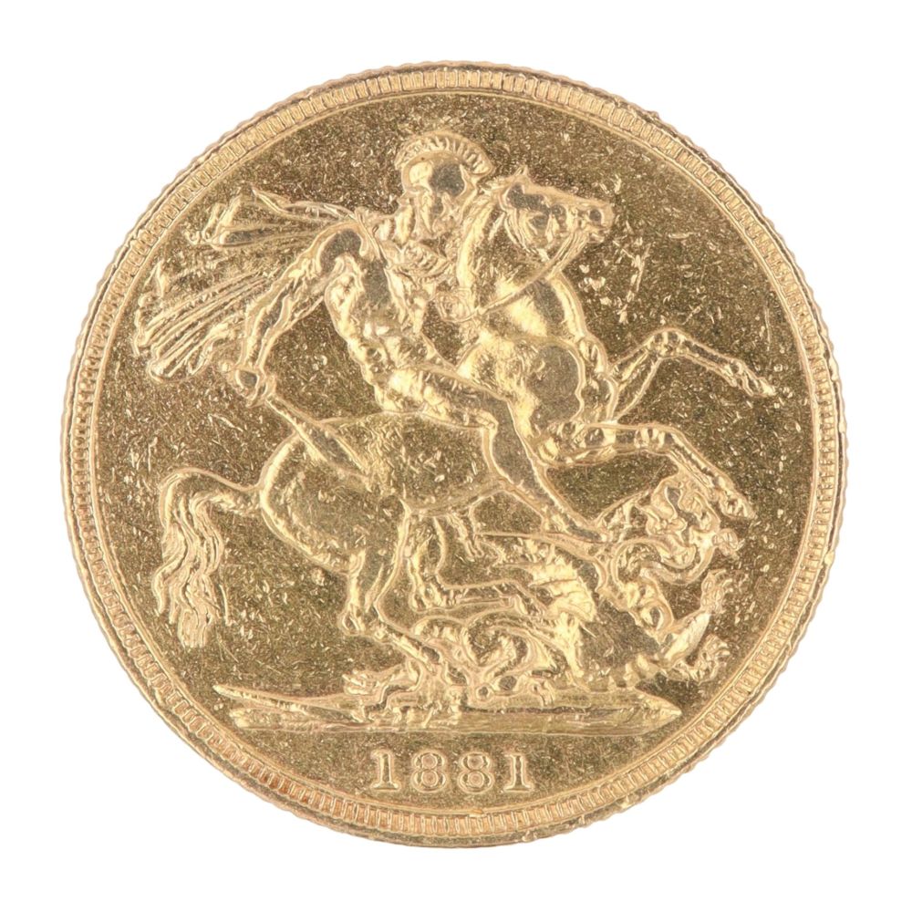 1881 Victoria Full Sovereign Coin RAMS964348593003 | Ramsdens Jewellery