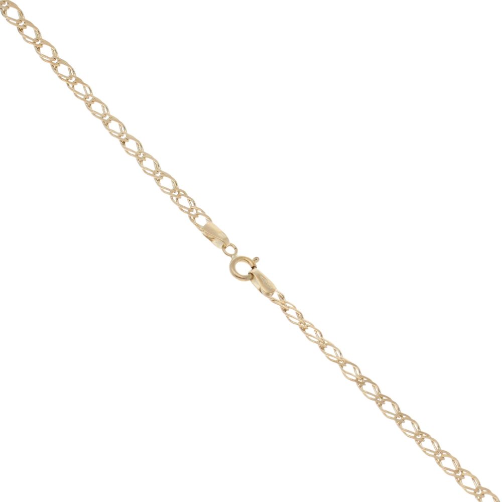 9ct Yellow Gold Double Curb Chain 24" RAMS998298092008 | Ramsdens Jewellery