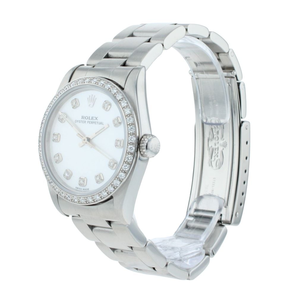 Rolex Custom Oyster Perpetual Pre Owned Watch Ref 67480 | Ramsdens ...