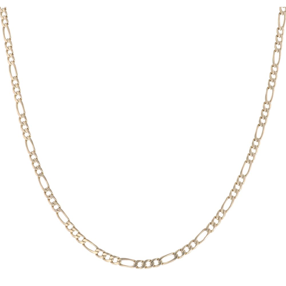 9ct Yellow Gold Figaro Chain 24" RAMS752344321002 | Ramsdens Jewellery