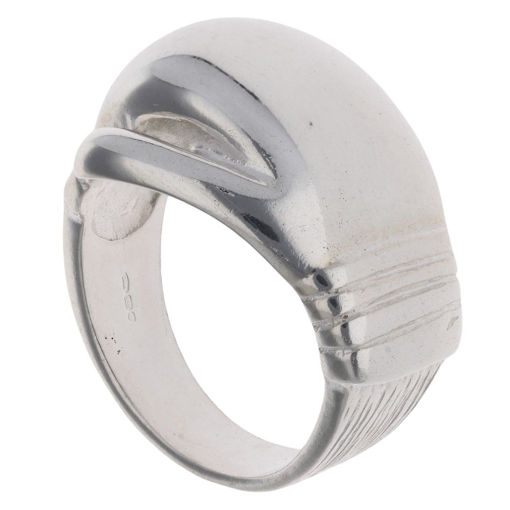 Silver Boxing Glove Ring By Icesia Gents RAMS3270000026-V | Ramsdens ...