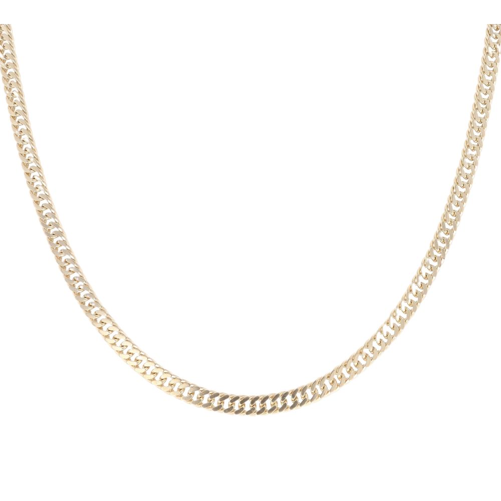 9ct Yellow Gold Double Curb Chain 20" RAMS985334113001 | Ramsdens Jewellery