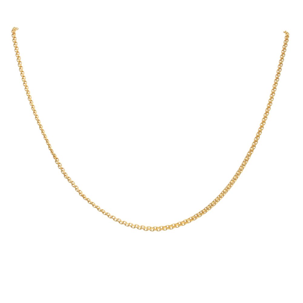 22ct Yellow Gold Milan Chain 16" RAMS2450000027 | Ramsdens Jewellery