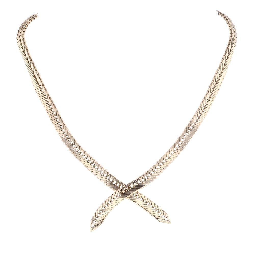 9ct Yellow Gold Collarette 16" RAMS768299138003 | Ramsdens Jewellery