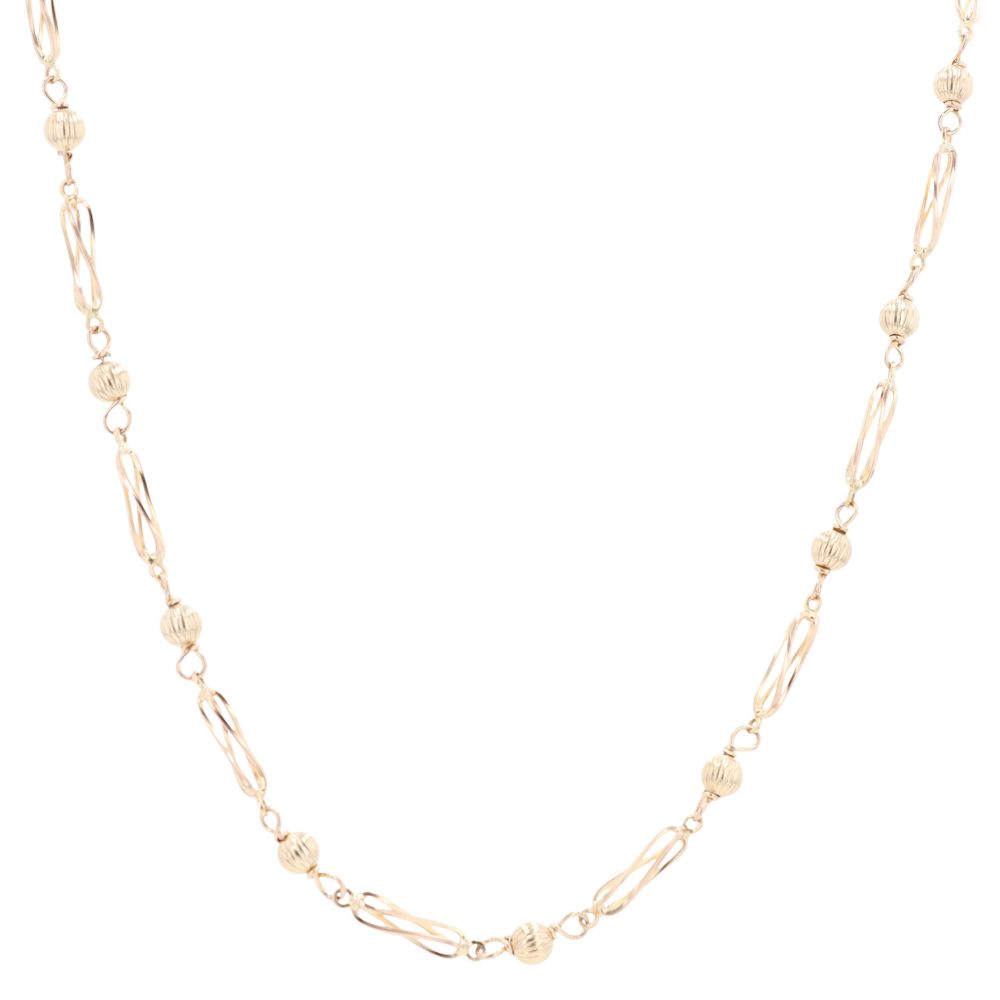 9ct Yellow Gold Fancy Chain 20" RAMS704364784006 | Ramsdens Jewellery