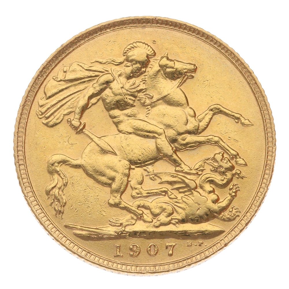 1907 Edward VII Full Sovereign Coin RAMS964362248002 | Ramsdens Jewellery