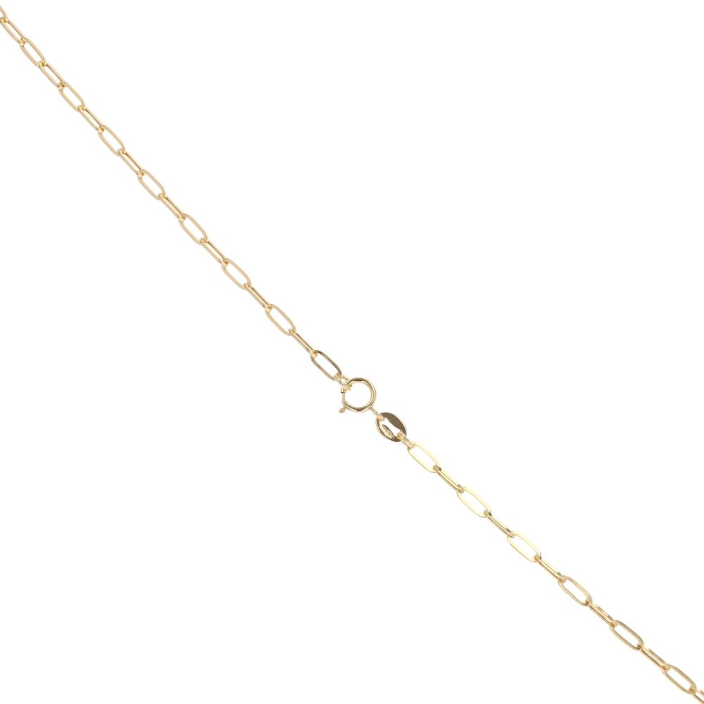 9ct Yellow Gold Paper Chain 18" RAMS3100000003 | Ramsdens Jewellery