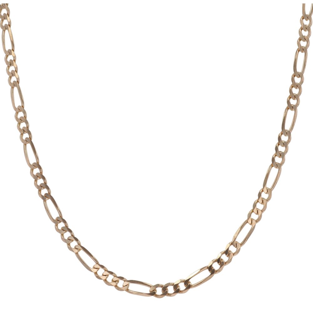9ct Yellow Gold Figaro Chain 20" RAMS846349377001 | Ramsdens Jewellery