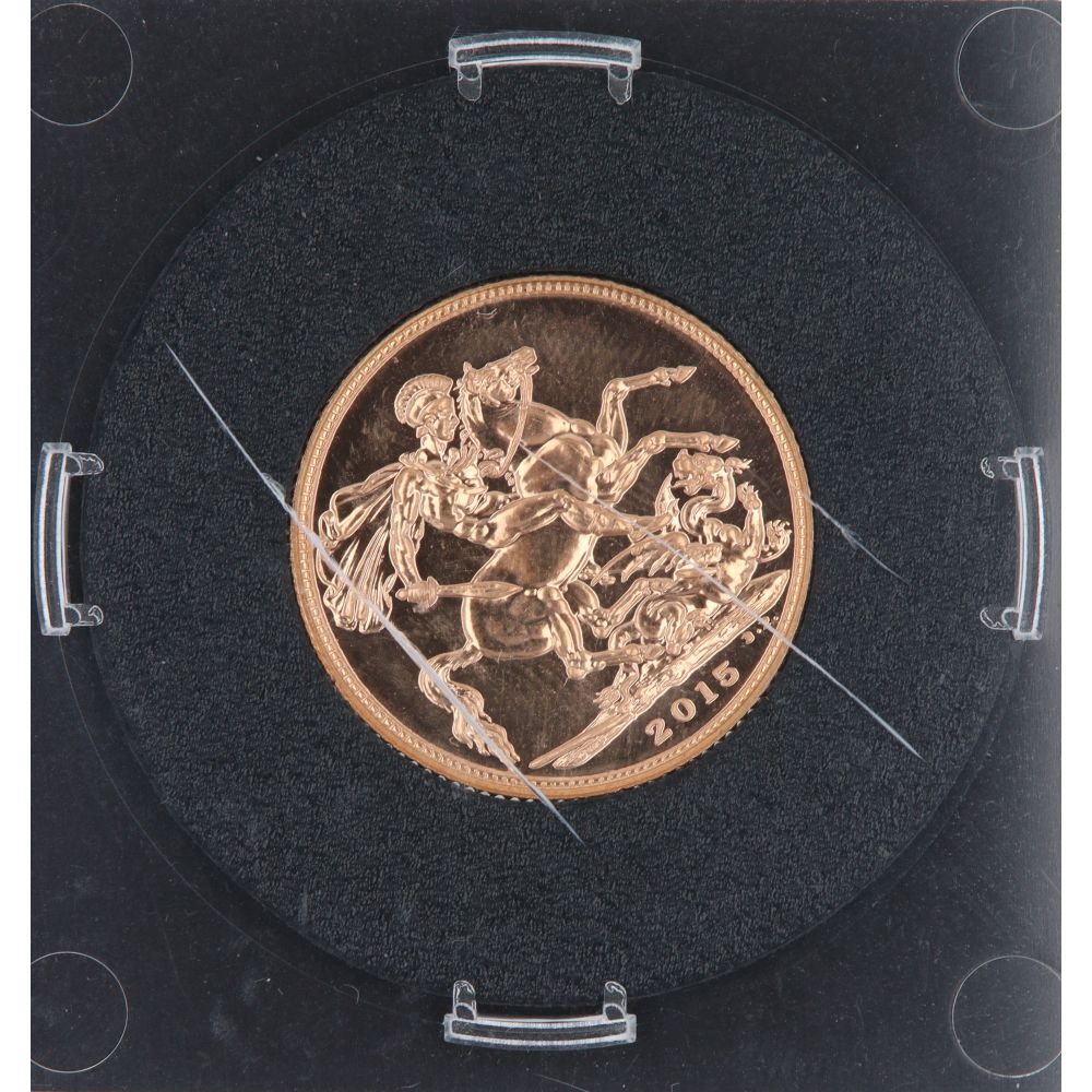 2015 Elizabeth II Full Sovereign Coin RAMS970370393039 | Ramsdens Jewellery