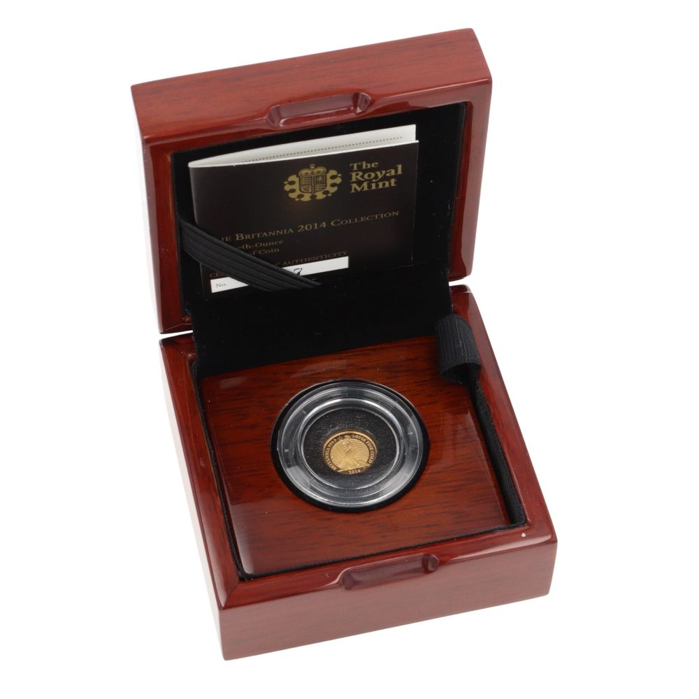 2014 1/20th Britannia Boxed Coin RAMS439361931009 | Ramsdens Jewellery