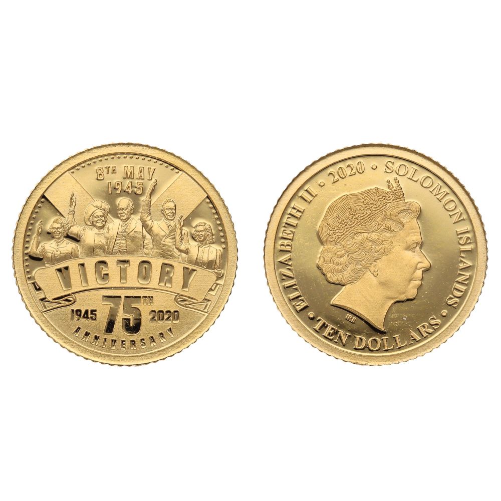 2020 75th Anniversary Of VE Day Coin RAMS983373671016 | Ramsdens Jewellery
