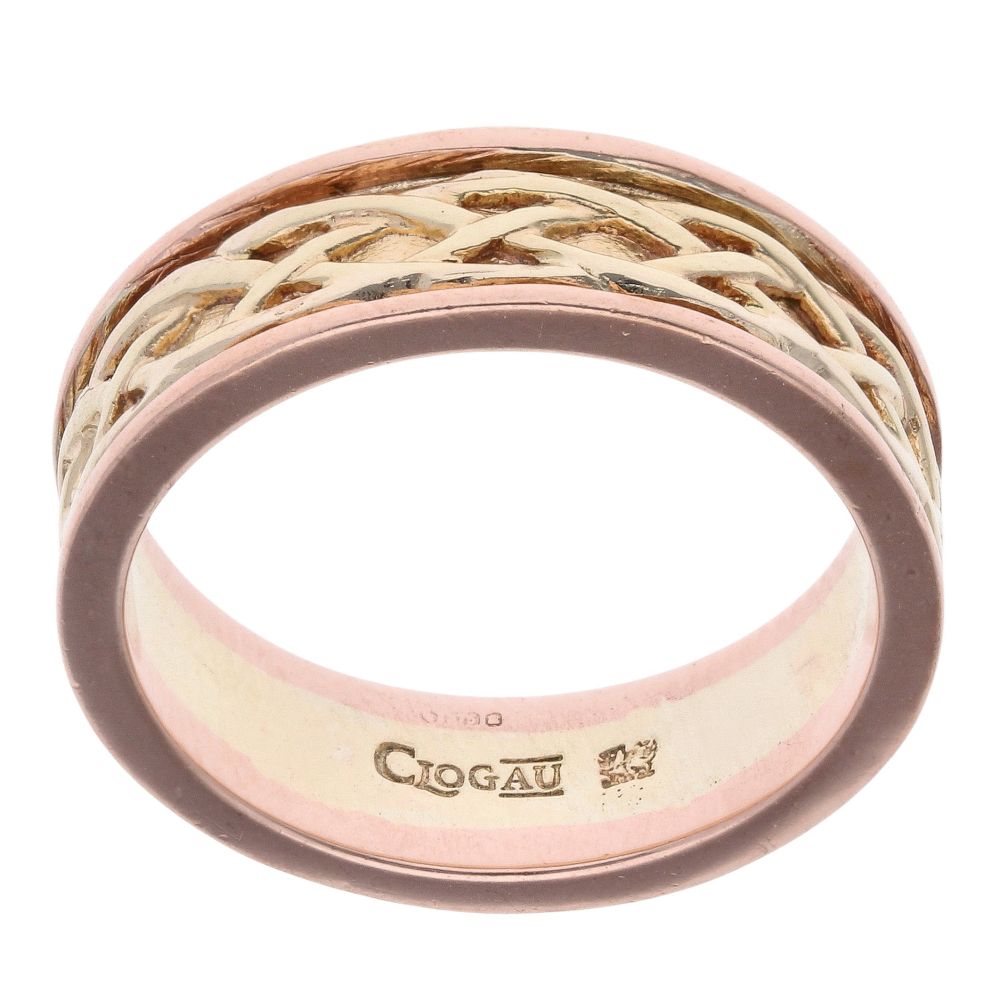 9ct Yellow and Rose Gold Clogau Ring RAMS945337626014 | Ramsdens Jewellery