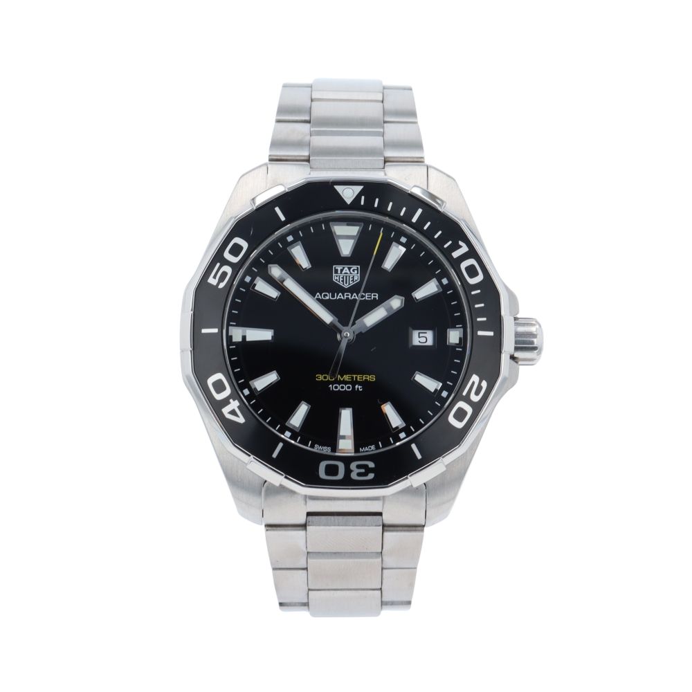 Tag Heuer Aquaracer Pre Owned Watch Ref WAY101A | Ramsdens Jewellery