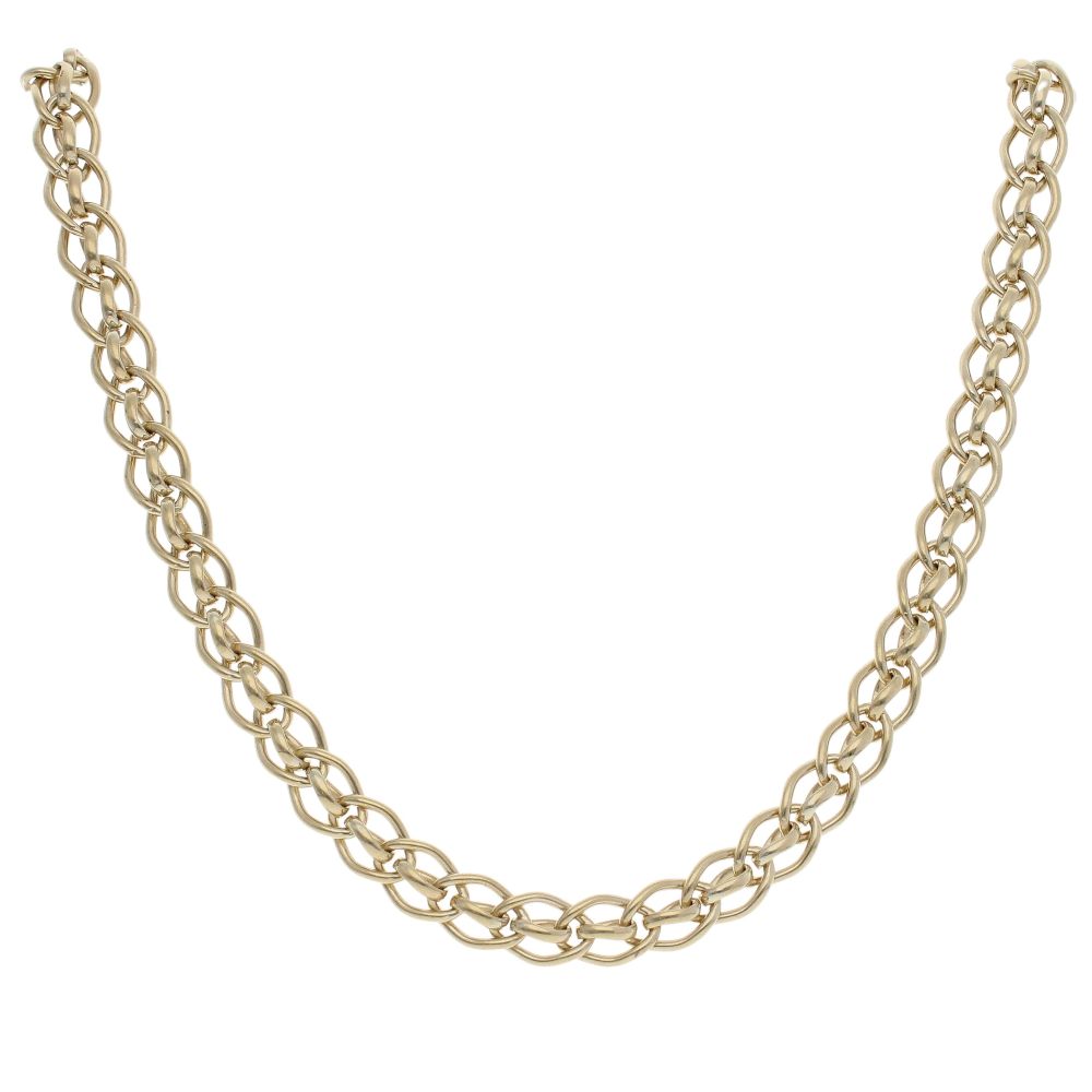 9ct Yellow Gold Multi Link Chain 28" RAMS918306552001 | Ramsdens Jewellery