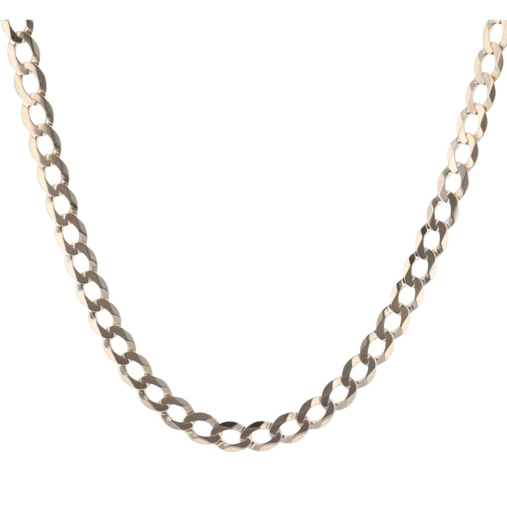 9ct Yellow Gold Curb Chain 22" RAMS918351724003 | Ramsdens Jewellery