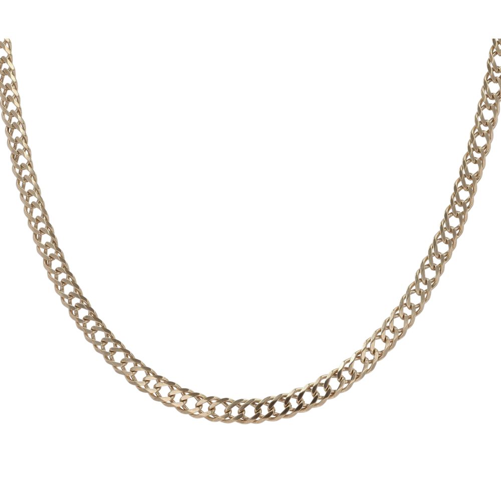 9ct Yellow Gold Double Curb Chain 16 RAMS673349993001 Ramsdens Jewellery