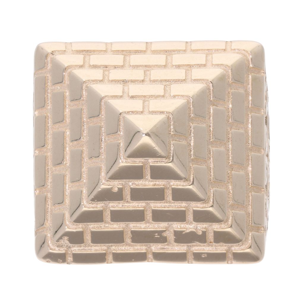9ct Yellow Gold Pyramid Ring RAMS4430000108 | Ramsdens Jewellery