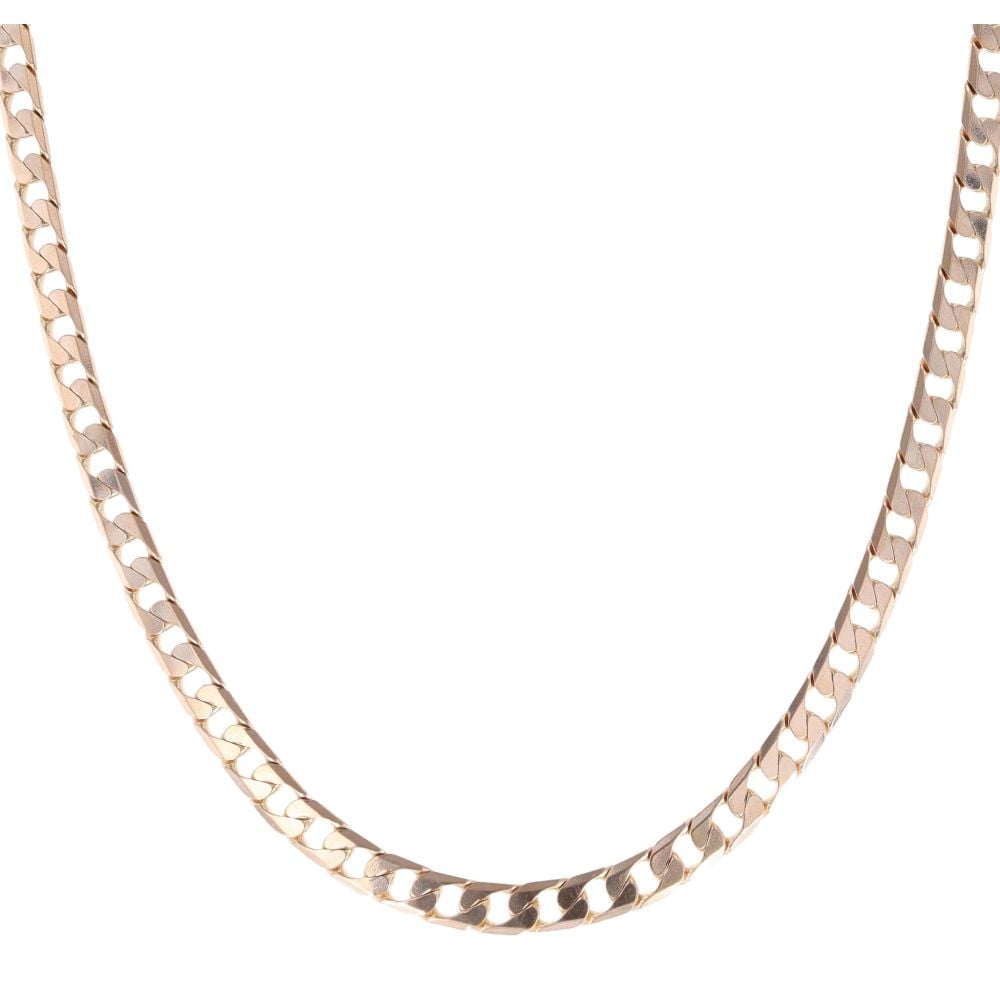 9ct Yellow Gold Curb Chain 22" RAMS662341446002 | Ramsdens Jewellery
