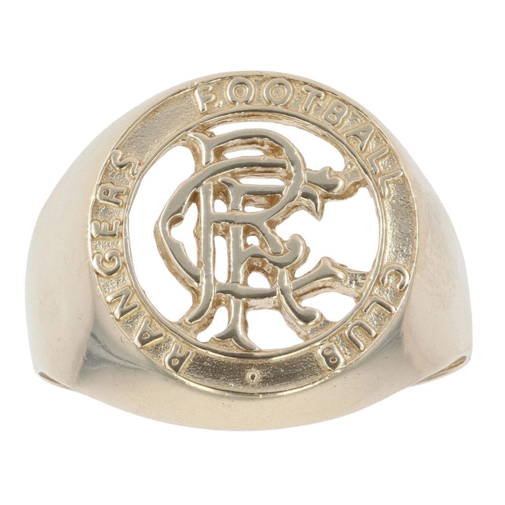 9ct Yellow Gold RFC Signet Ring RAMS995354050017 | Ramsdens Jewellery