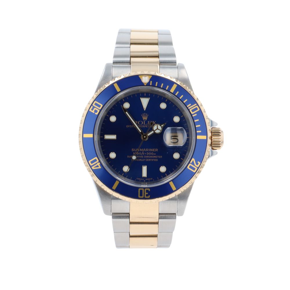 Rolex Submariner 'Bluesy' Pre Owned Watch Ref 16613 | Ramsdens Jewellery