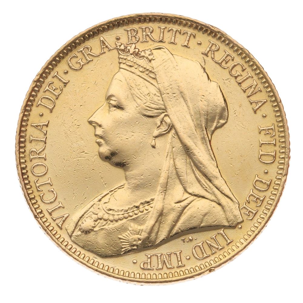 1900 Victoria Full Sovereign Coin RAMS964369697001 | Ramsdens Jewellery