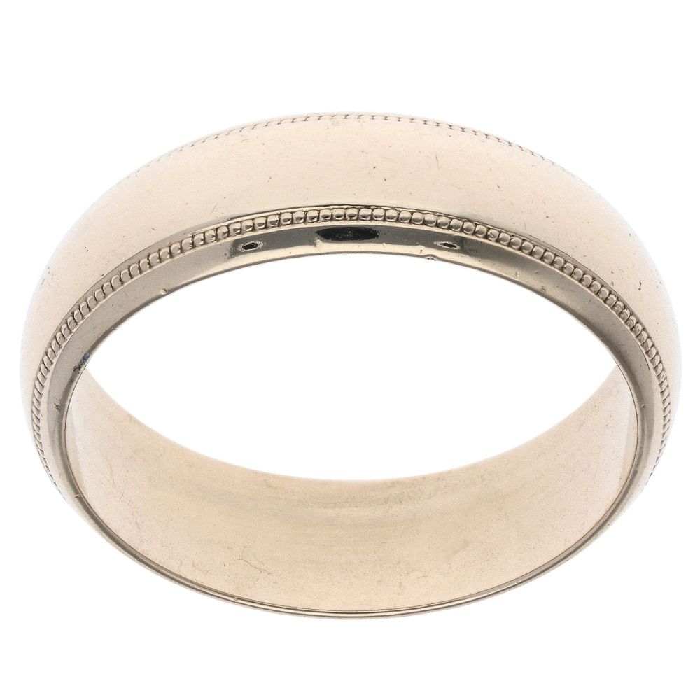 9ct Yellow Gold Milgrain Wedding Band 6mm RAMS675336327028 | Ramsdens ...