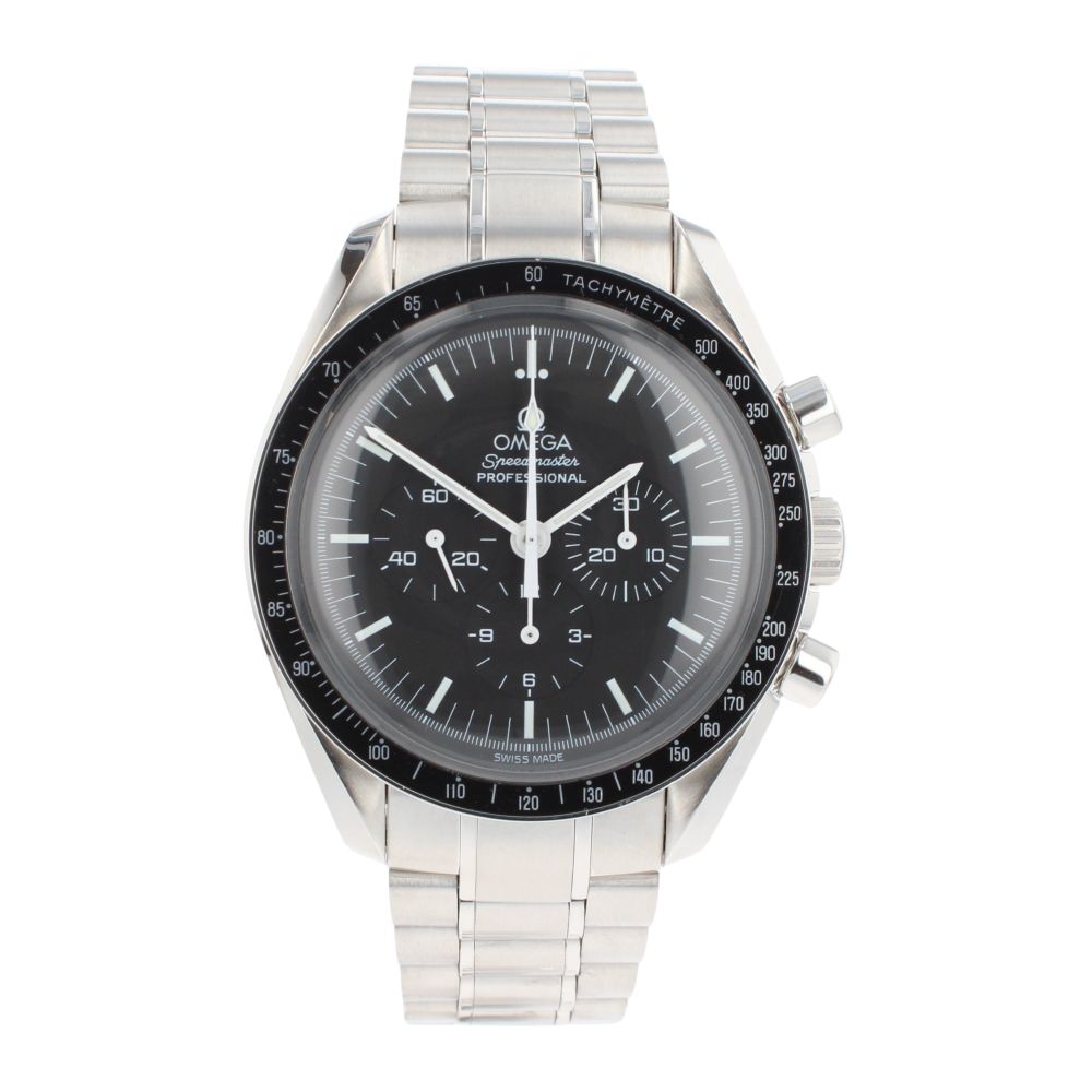 Omega Speedmaster Moonwatch Pre Owned Watch Ref 35705000 | Ramsdens ...