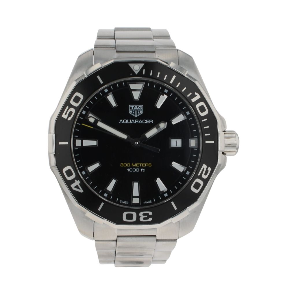 Tag Heuer Aquaracer Pre Owned Watch Ref WAY101A | Ramsdens Jewellery
