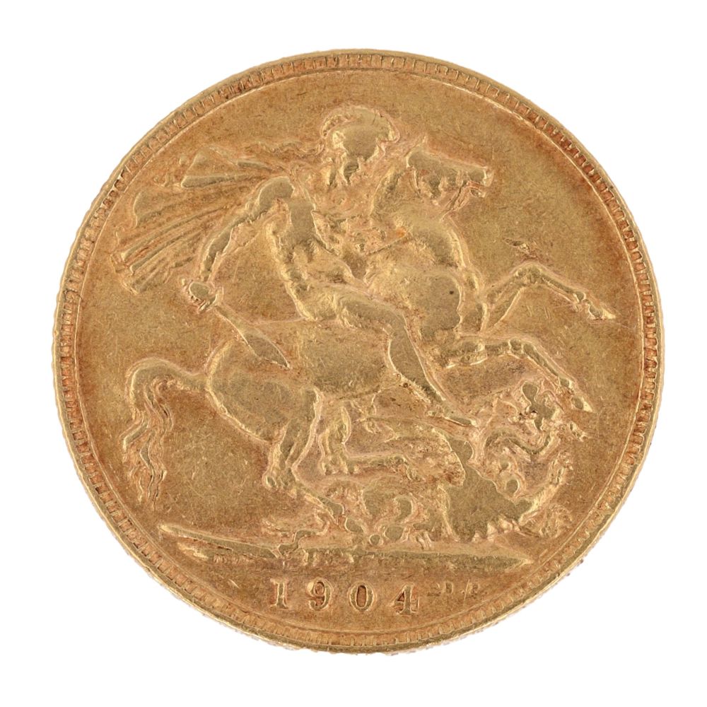 1904 Edward Full Sovereign Coin | Ramsdens Jewellery