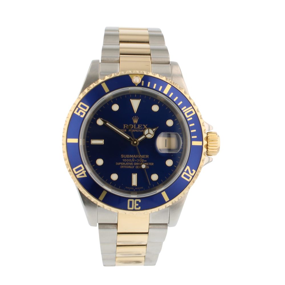 Rolex Submariner 'Bluesy' Pre Owned Watch Ref 16613 | Ramsdens Jewellery