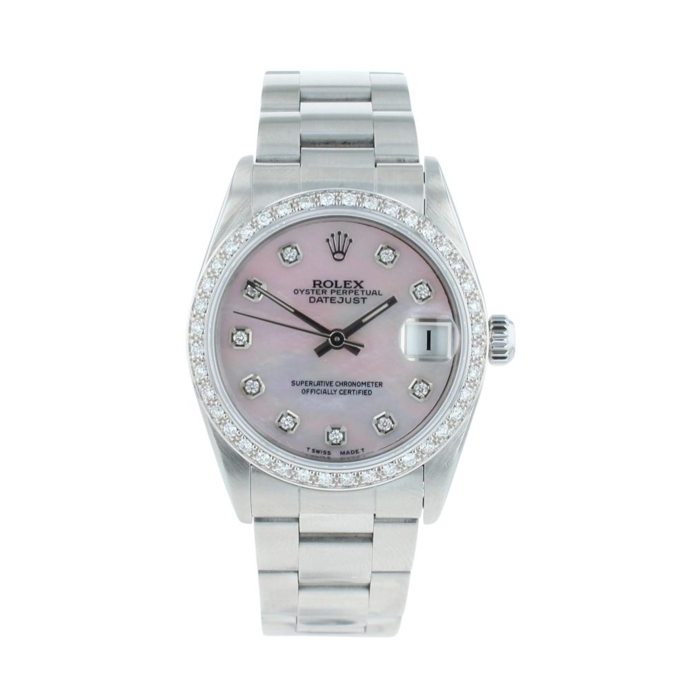 Rolex Custom Datejust Pre Owned Watch Ref 78240 | Ramsdens Jewellery