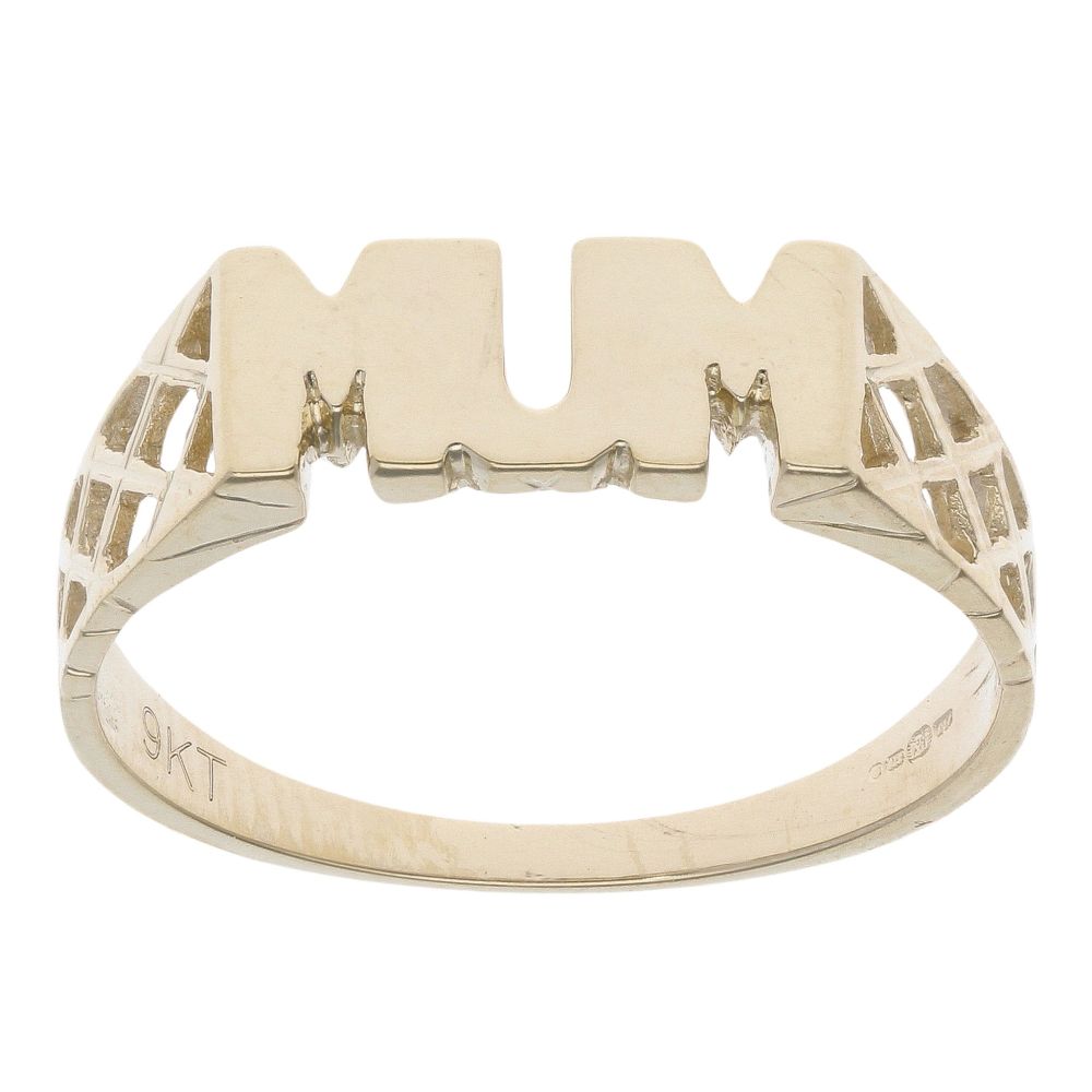 9ct Yellow Gold Mum Ring RAMS3260000004 | Ramsdens Jewellery
