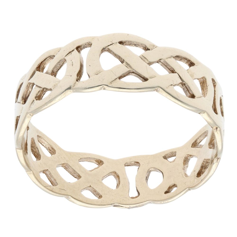 9ct Yellow Gold Celtic Band Ring | Ramsdens Jewellery