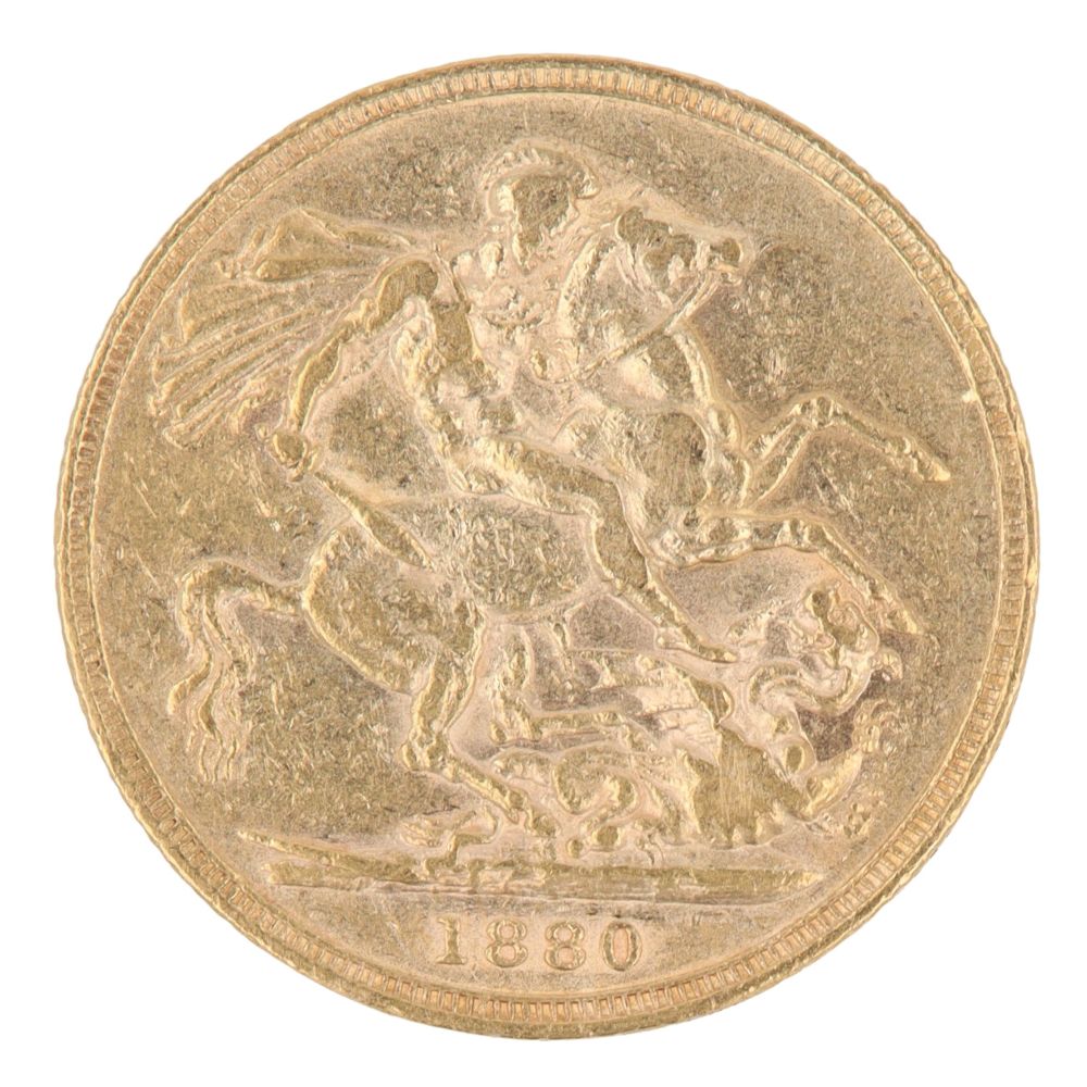 1880 Victoria Full Sovereign Coin RAMS796378311007 | Ramsdens Jewellery