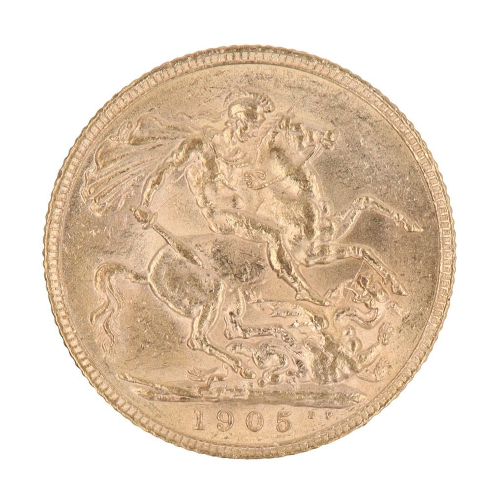 1905 Edward VII Full Sovereign Coin RAMS981376746014 | Ramsdens Jewellery