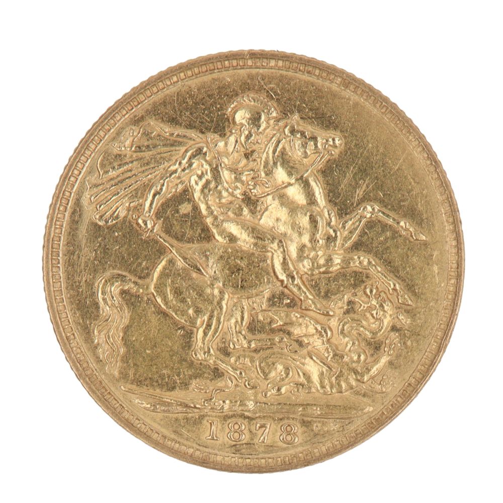 1878 Victoria Full Sovereign Coin RAMS964375566006 | Ramsdens Jewellery