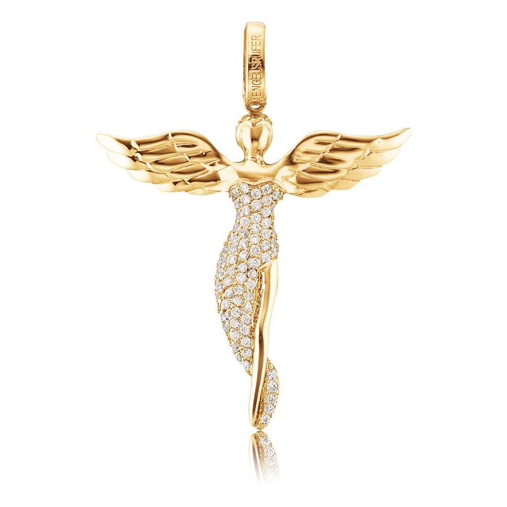 Angel Whisperer Angel Pendant RAMS8820000098 | Ramsdens Jewellery
