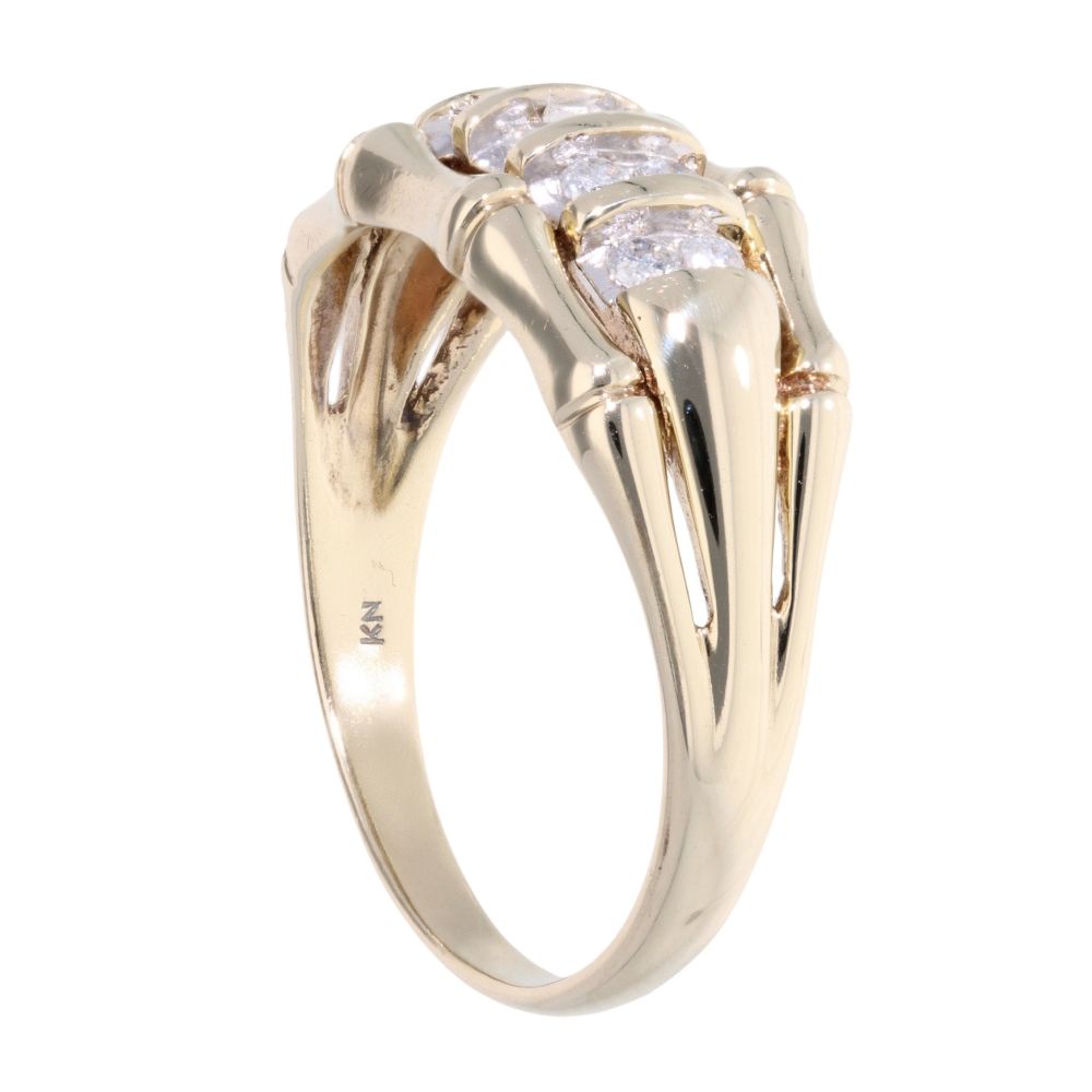 9ct Yellow Gold 0.30ct Diamond Ring RAMS200299015007 | Ramsdens Jewellery